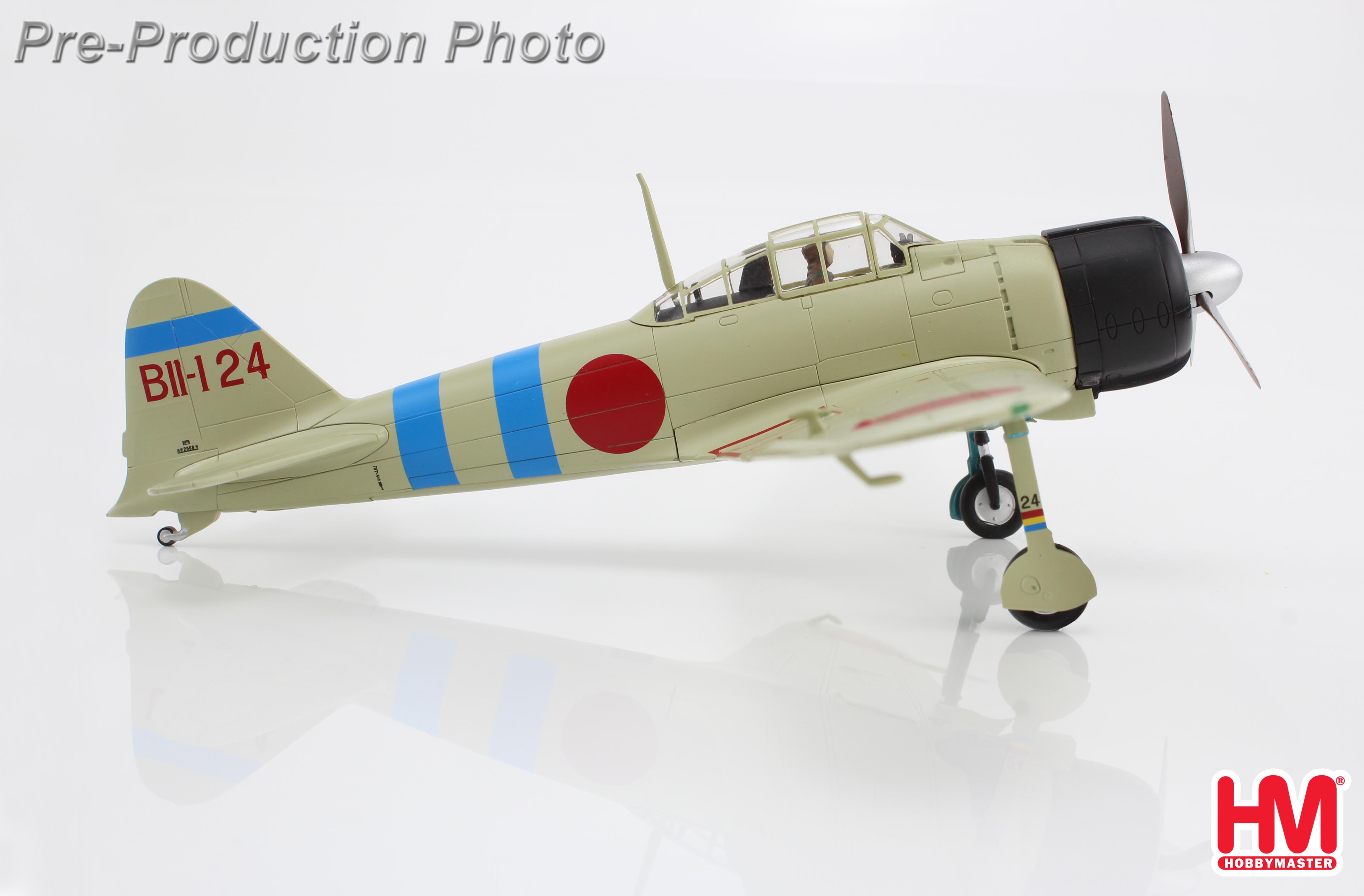 Japan A6M2 ZeroType 21 BII-124, PO 1st Class Tsugio Matsuyama, Carrier ...