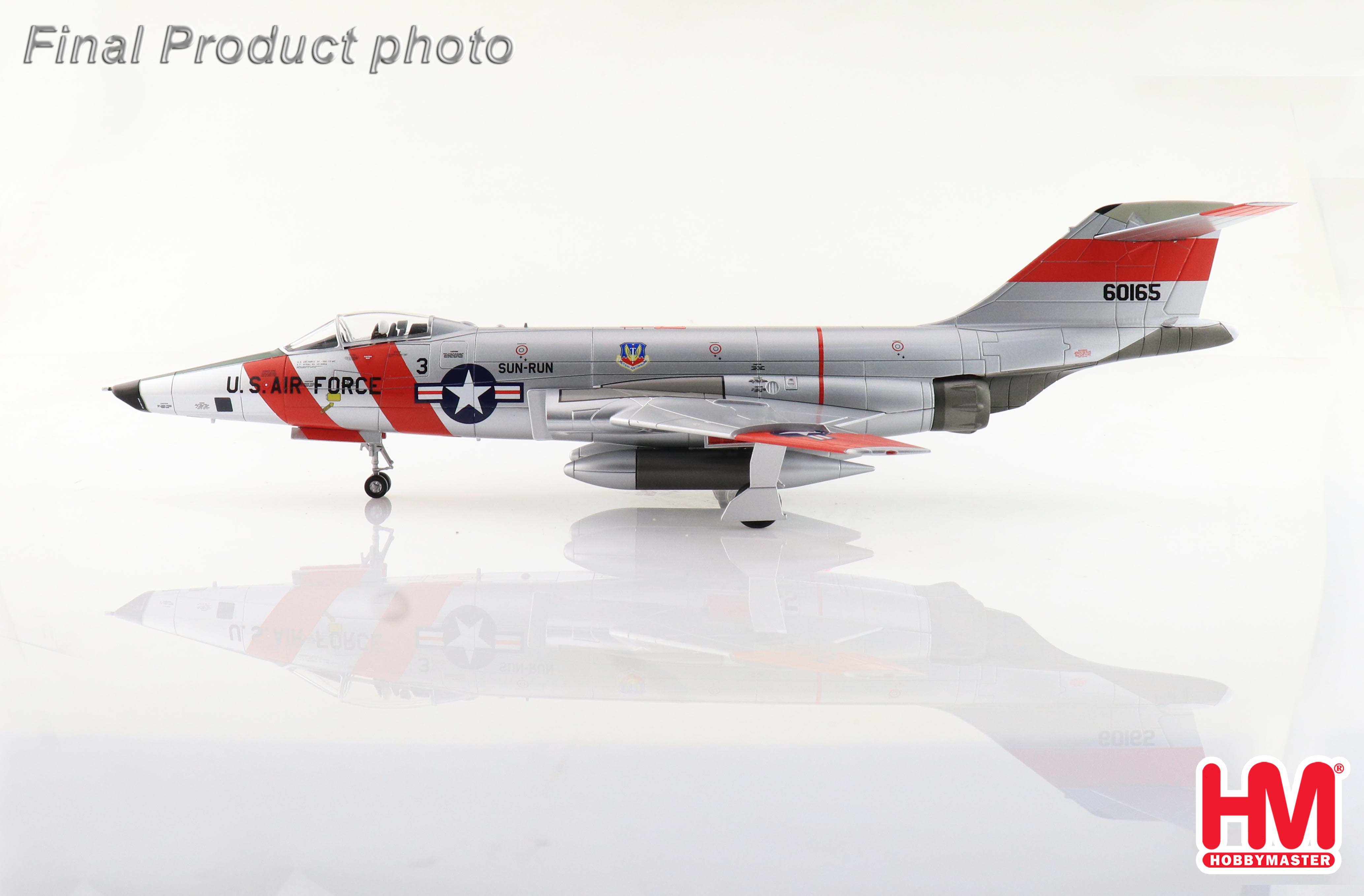 RF-101C 'Operation Sun Run' 60165, 363rd TRW, 27th Nov, 1957