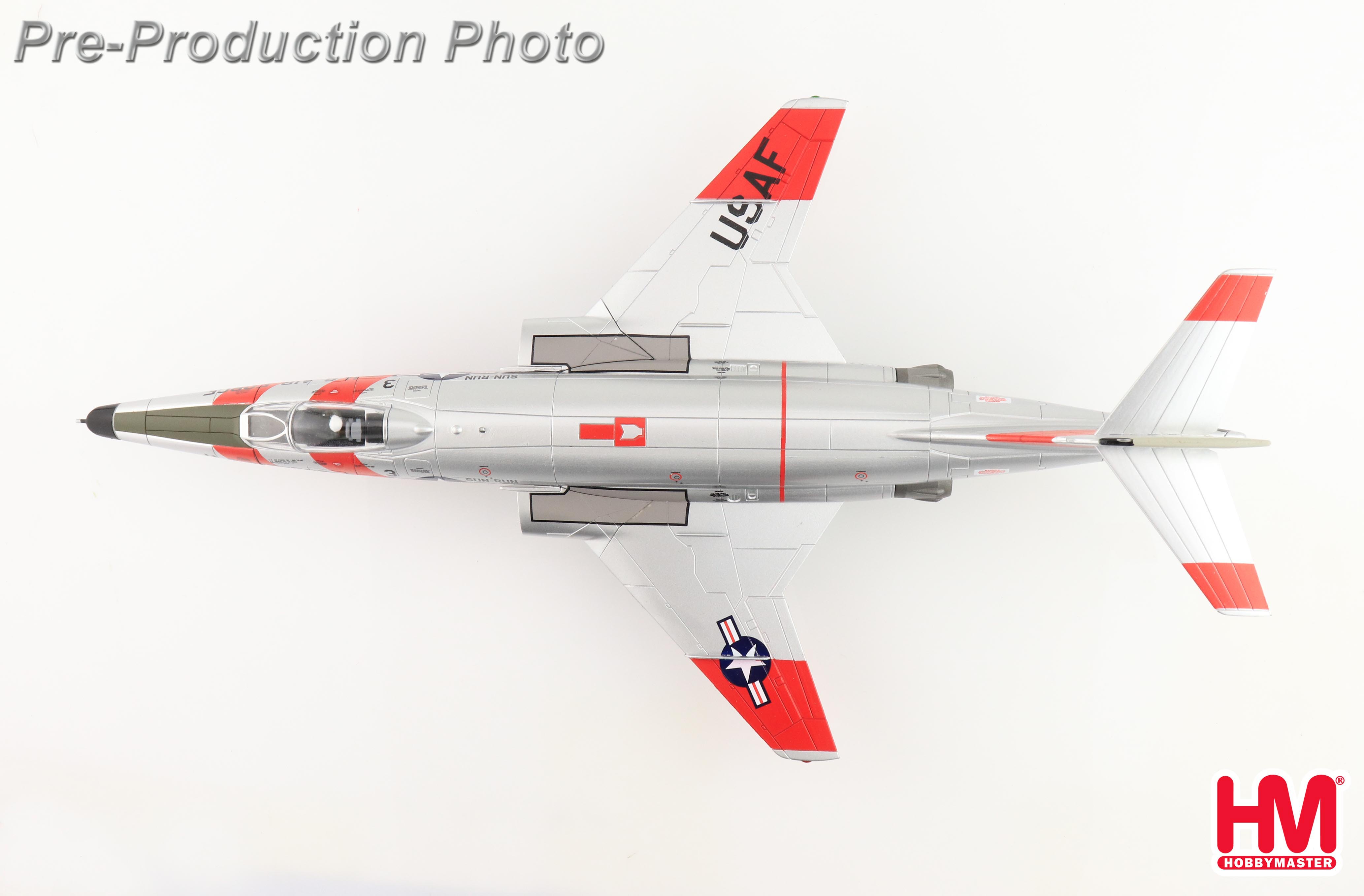 RF-101C 'Operation Sun Run' 60165, 363rd TRW, 27th Nov, 1957