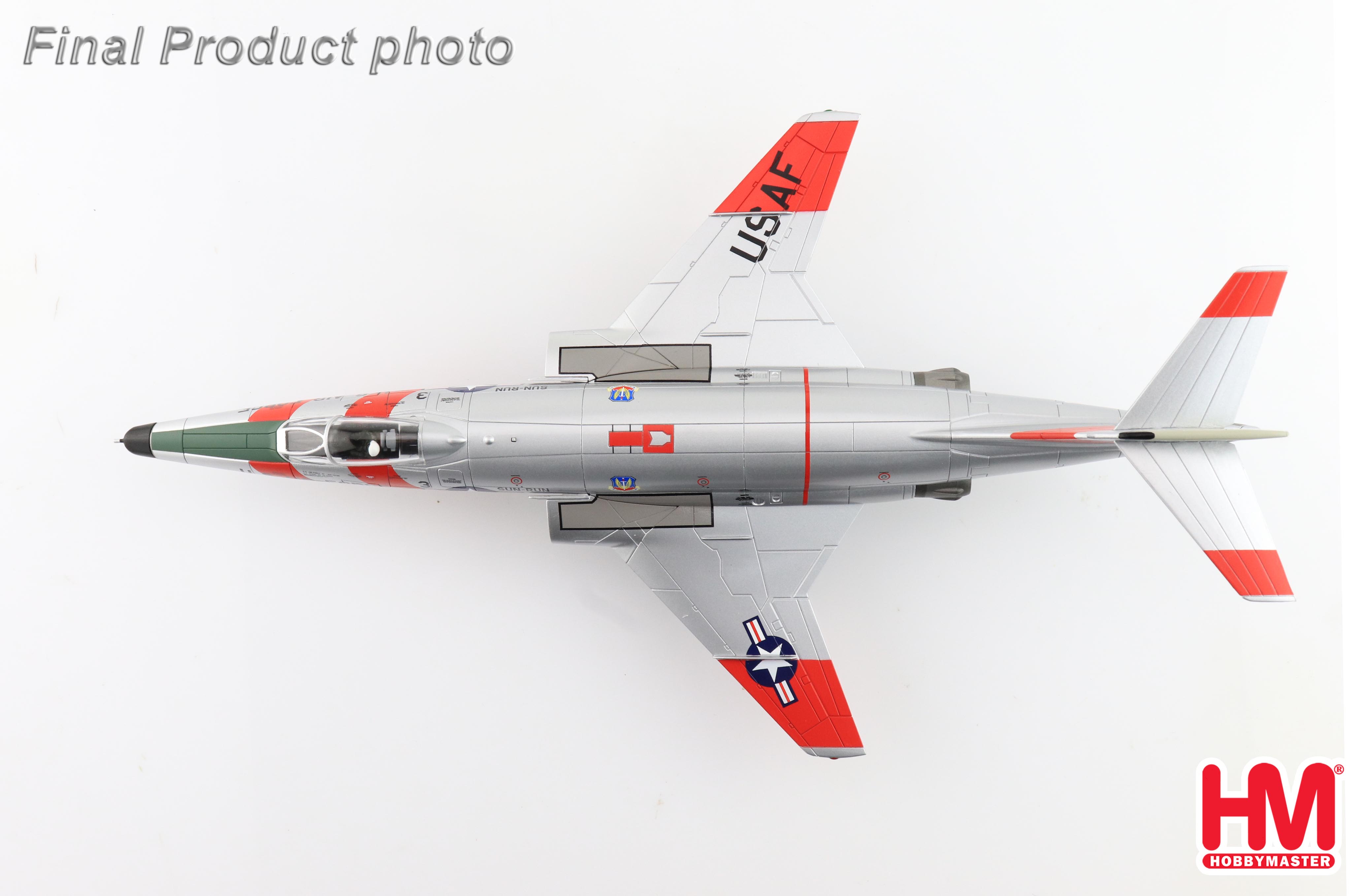 RF-101C 'Operation Sun Run' 60165, 363rd TRW, 27th Nov, 1957