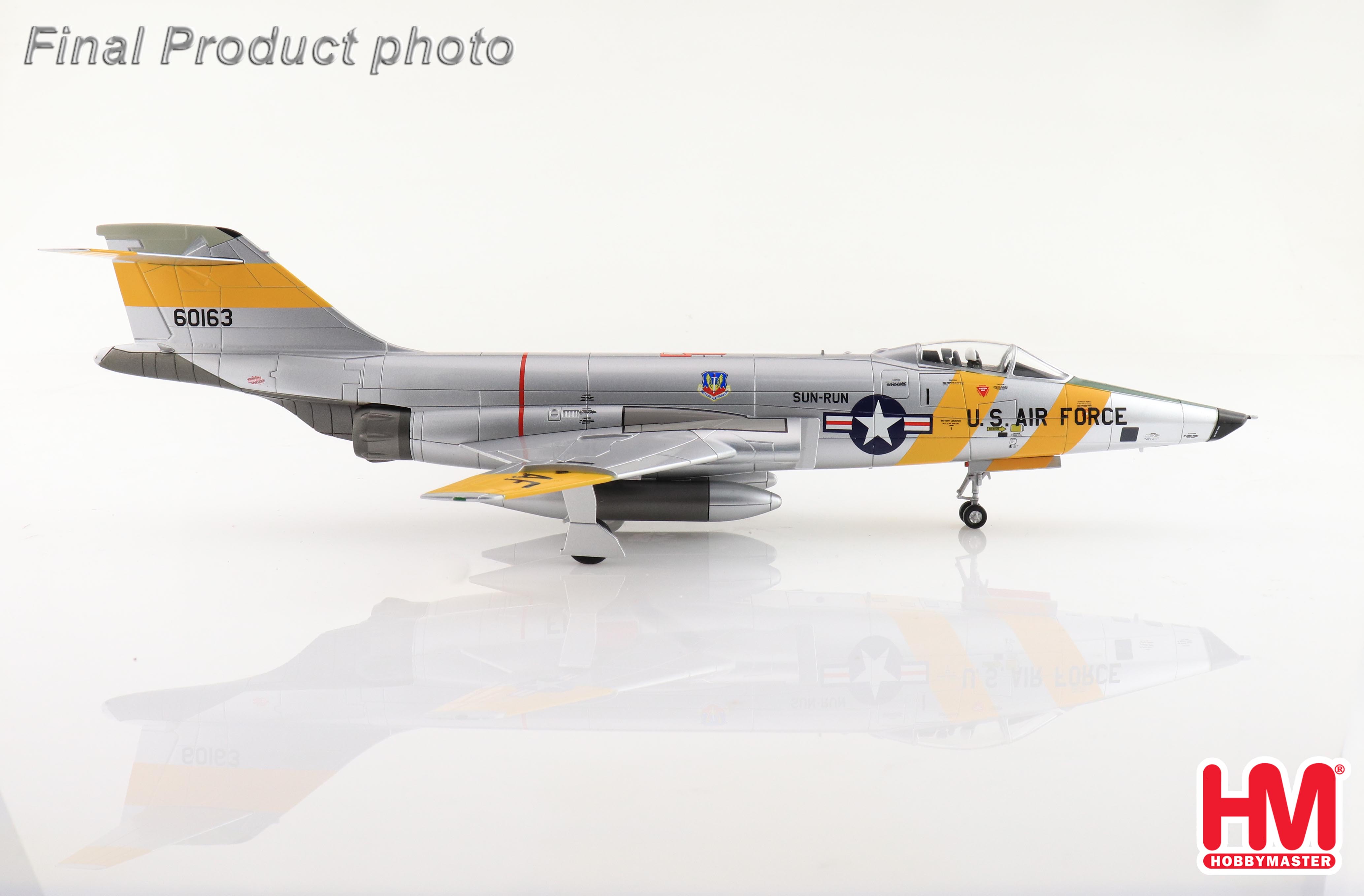RF-101C 'Operation Sun Run' 60163, 363rd TRW, 27th Nov 1957