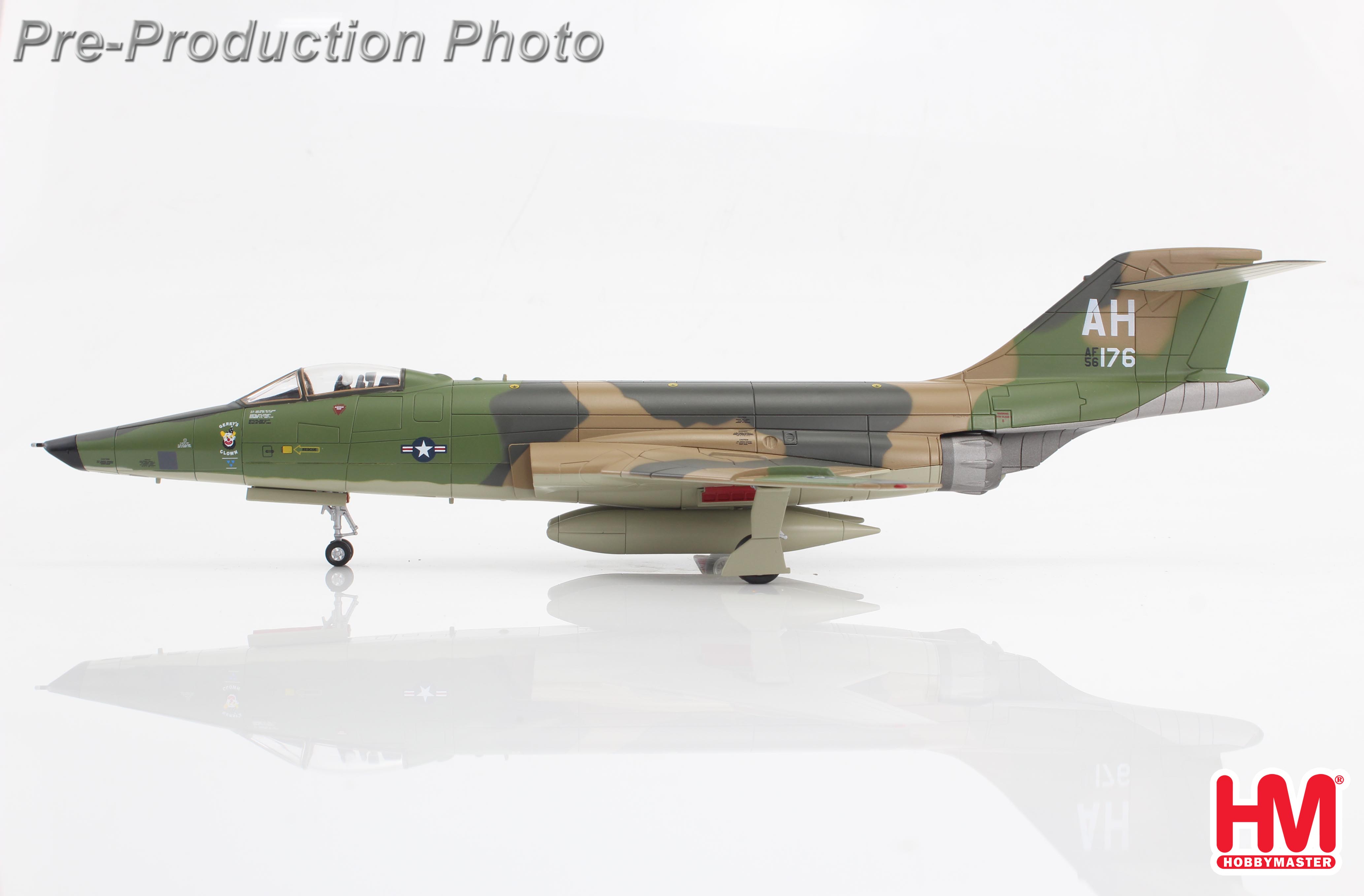 RF-101C Voodoo "Gerry's Clown" AF56-176, 45th TRS "Polka Dots", 1969
