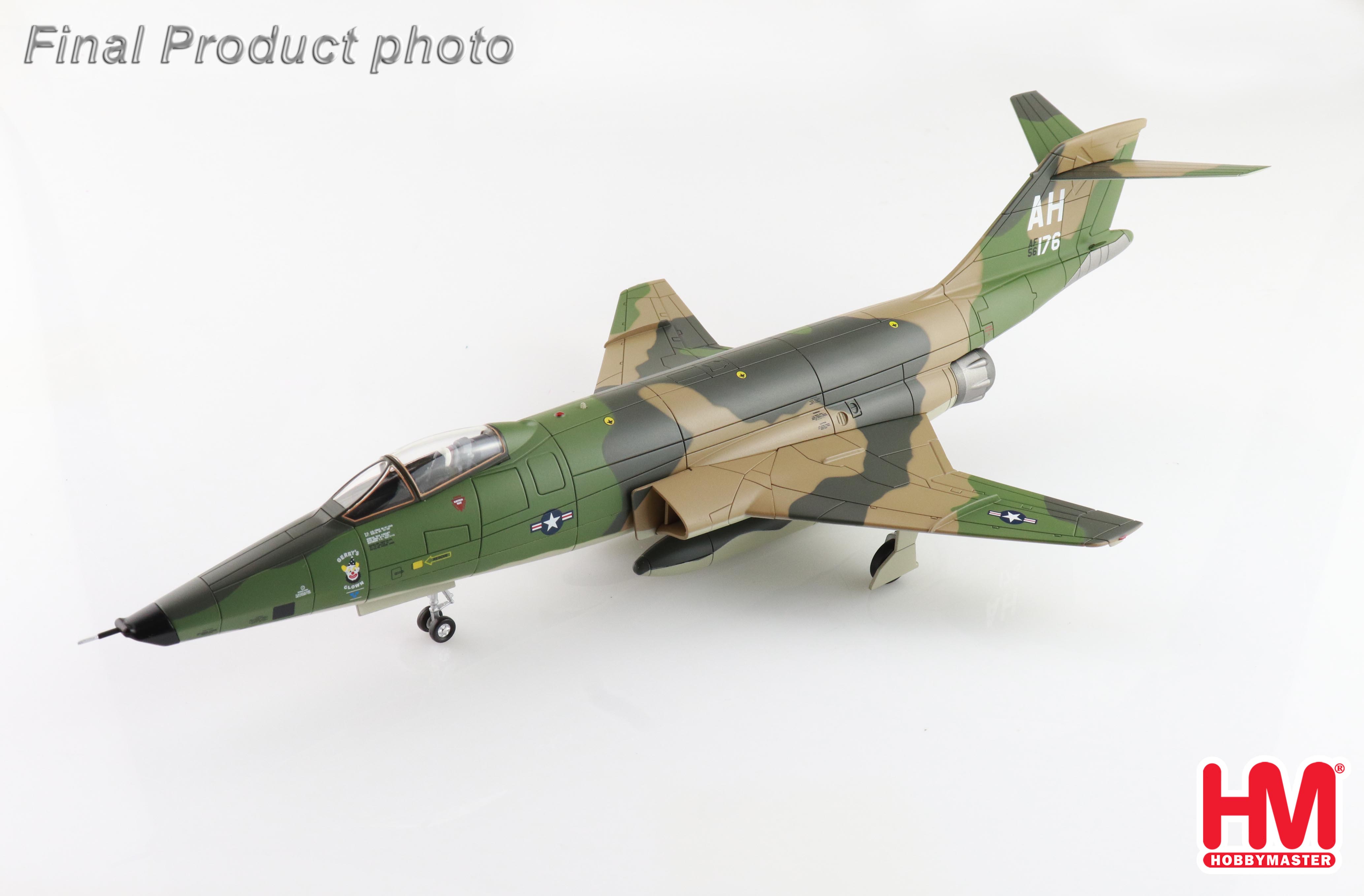 RF-101C Voodoo "Gerry's Clown" AF56-176, 45th TRS "Polka Dots", 1969