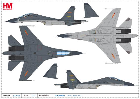 Su-30Mkk 78036, PLAAF, 2014