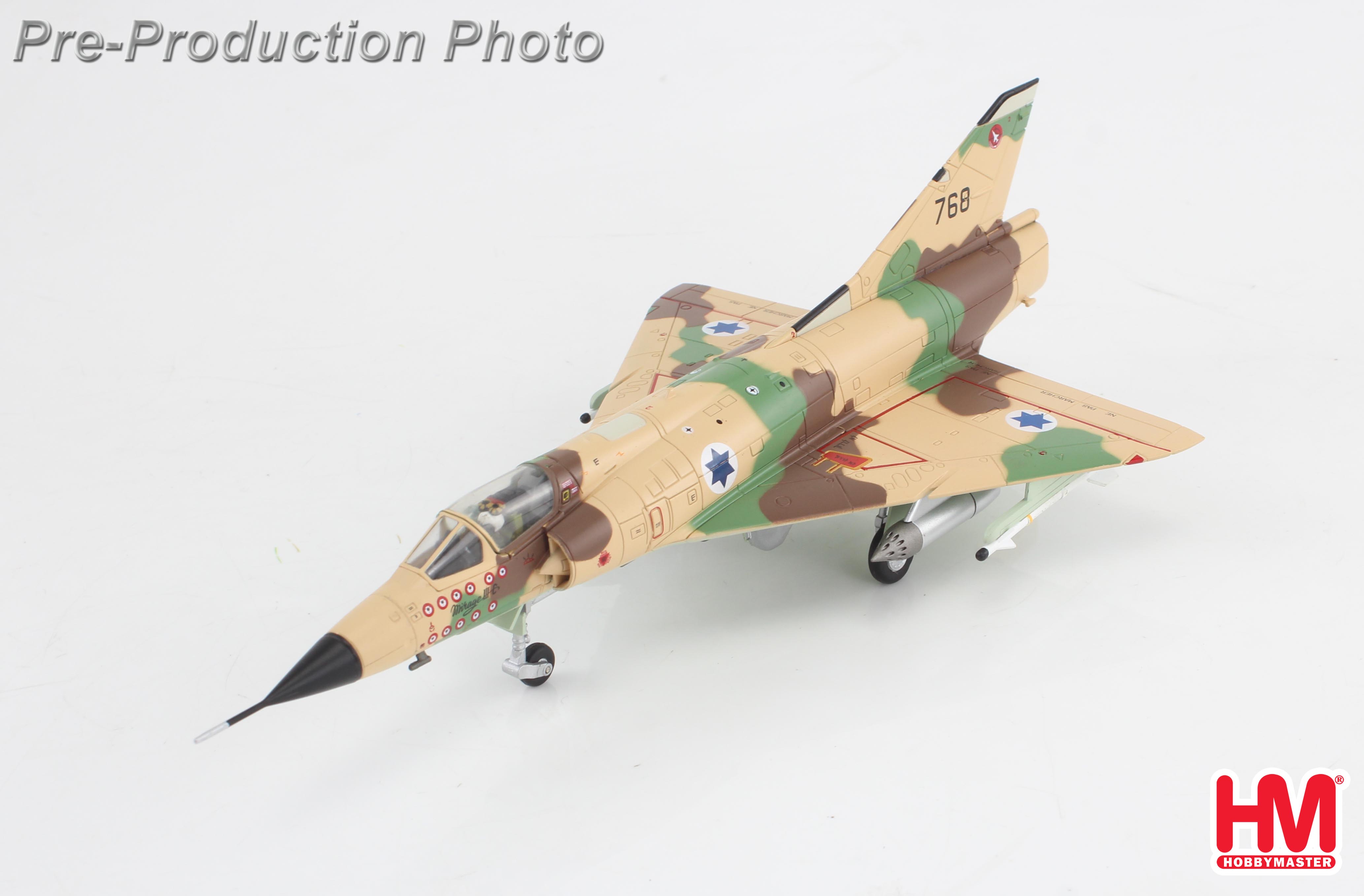 Mirage IIICJ 768, The "First Jet" Squadron, Ramat David AB, Dec 1970