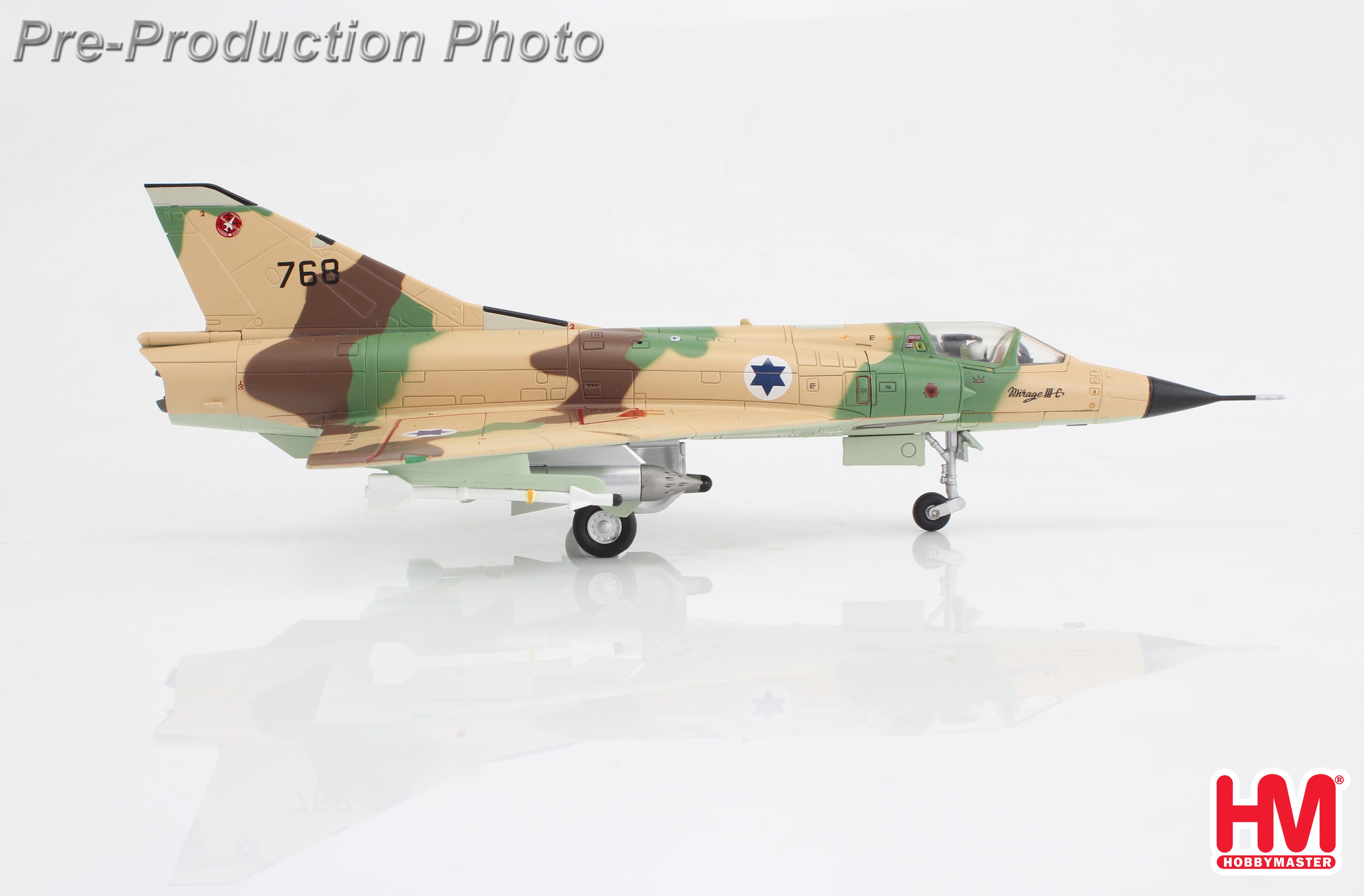 Mirage IIICJ 768, The "First Jet" Squadron, Ramat David AB, Dec 1970