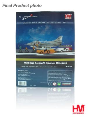 Modern U.S. Aircraft Carrier Diorama