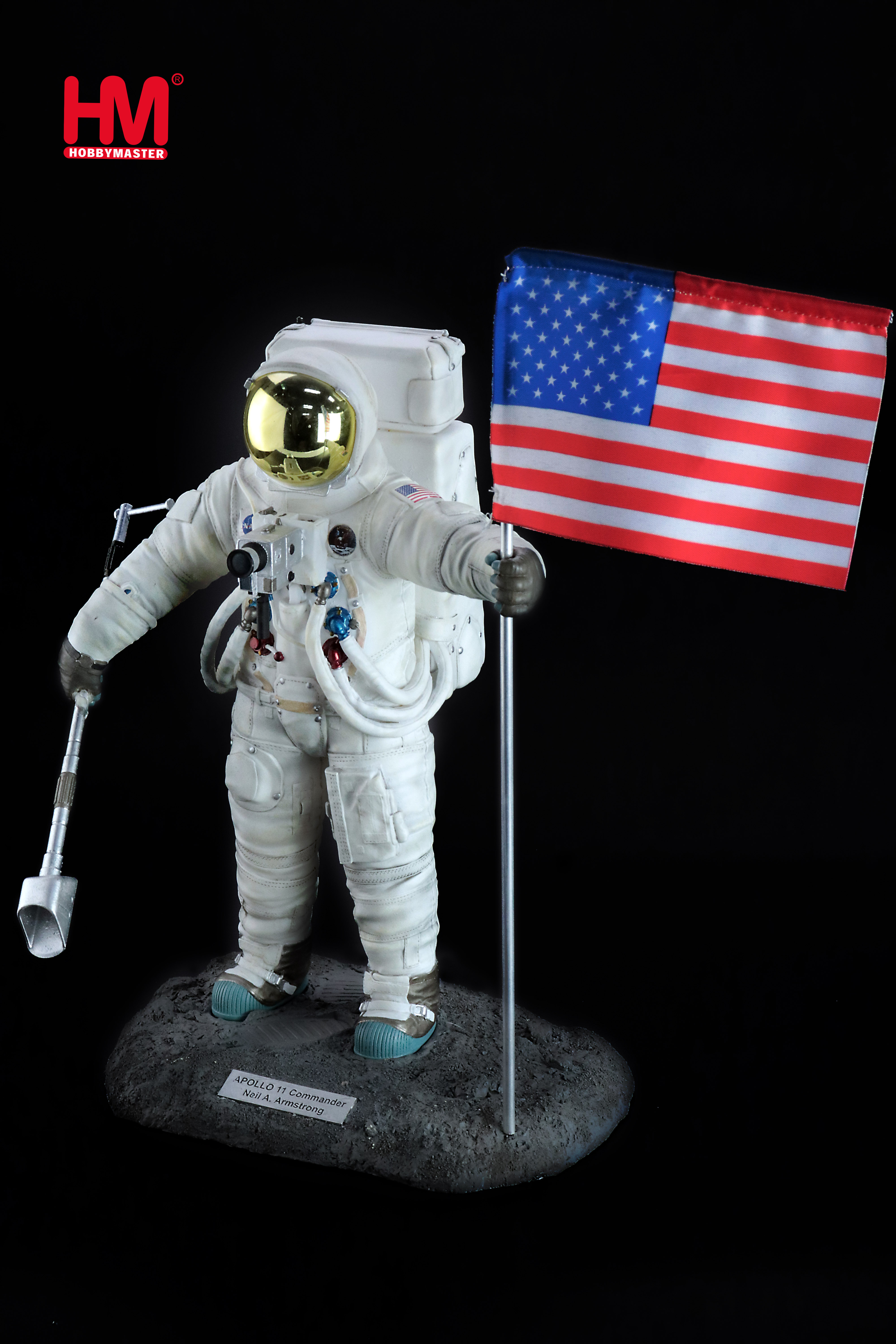 First Man On the Moon - Neil Armstrong Apollo 11 Commander, July 20 ...