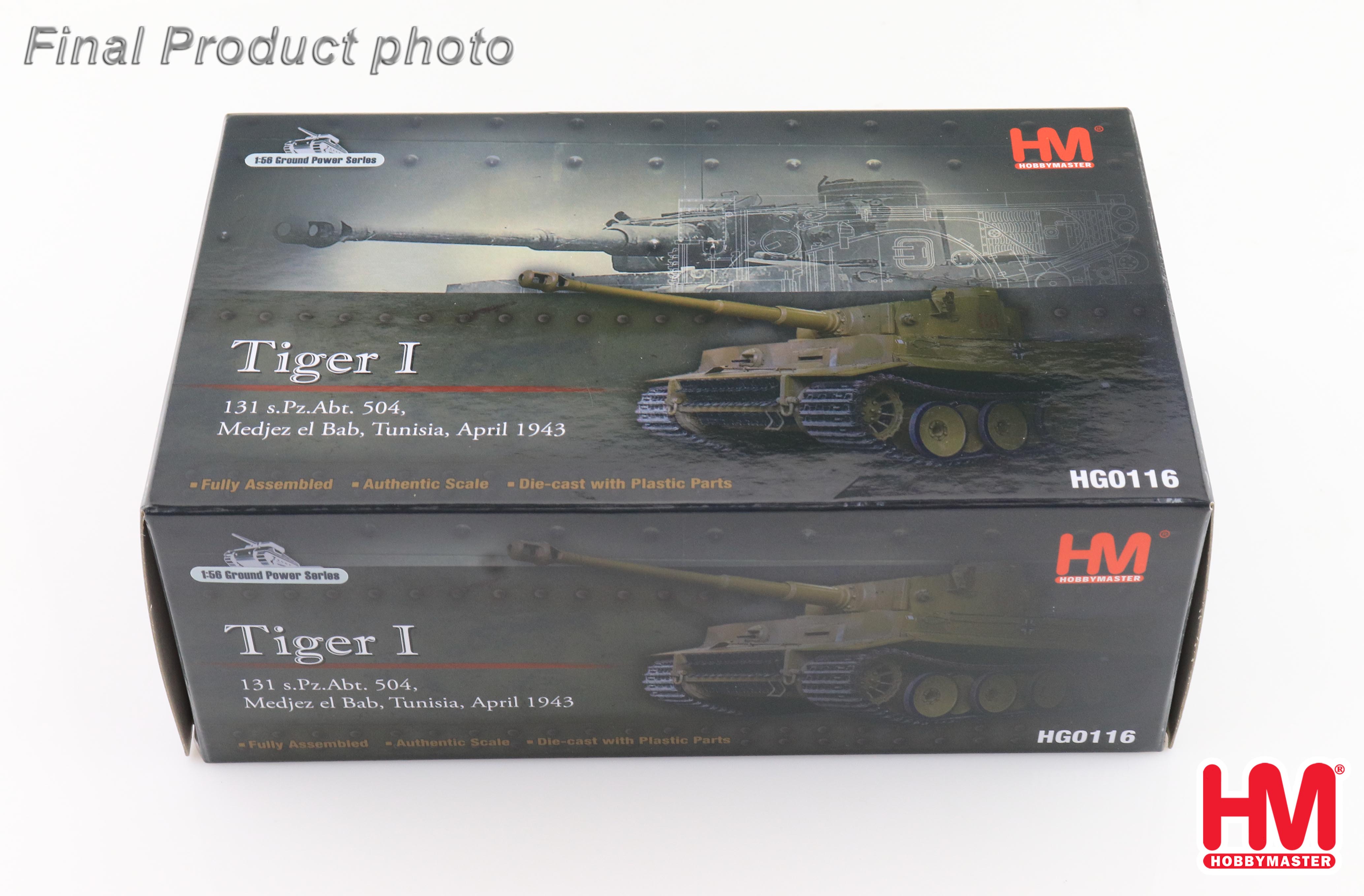 German Tiger I Tank 131 s.Pz Abt 504, Tunisia, April 1943