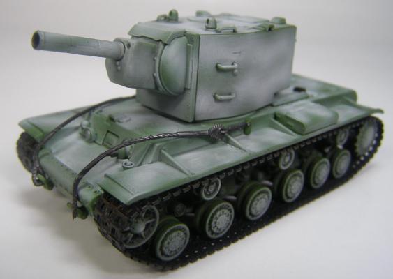 Soviet KV-2, Kalinin Front, USSR 1942 (winter paint scheme)