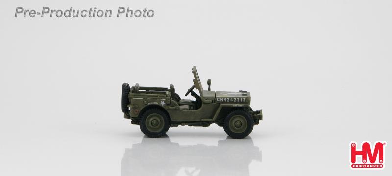 U.S. Willys Jeep HQ Canadian First Army, France, August 1944