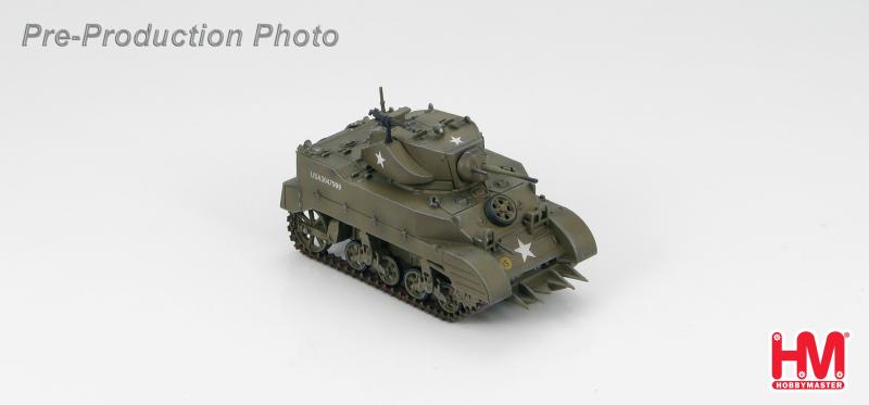 M5A1 Stuart US Light Tank E Tank Company, 83rd Armored Recon Bttn., 3rd ...