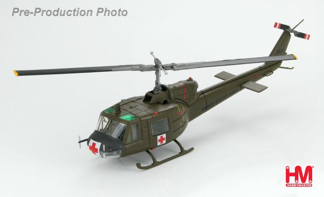 Bell UH-1B Iroquois Huey 57th Medical Detachment, Vietnam 1964-65, Dust ...