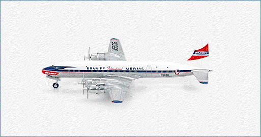 Douglas DC-7 "N5906" Braniff International Airways