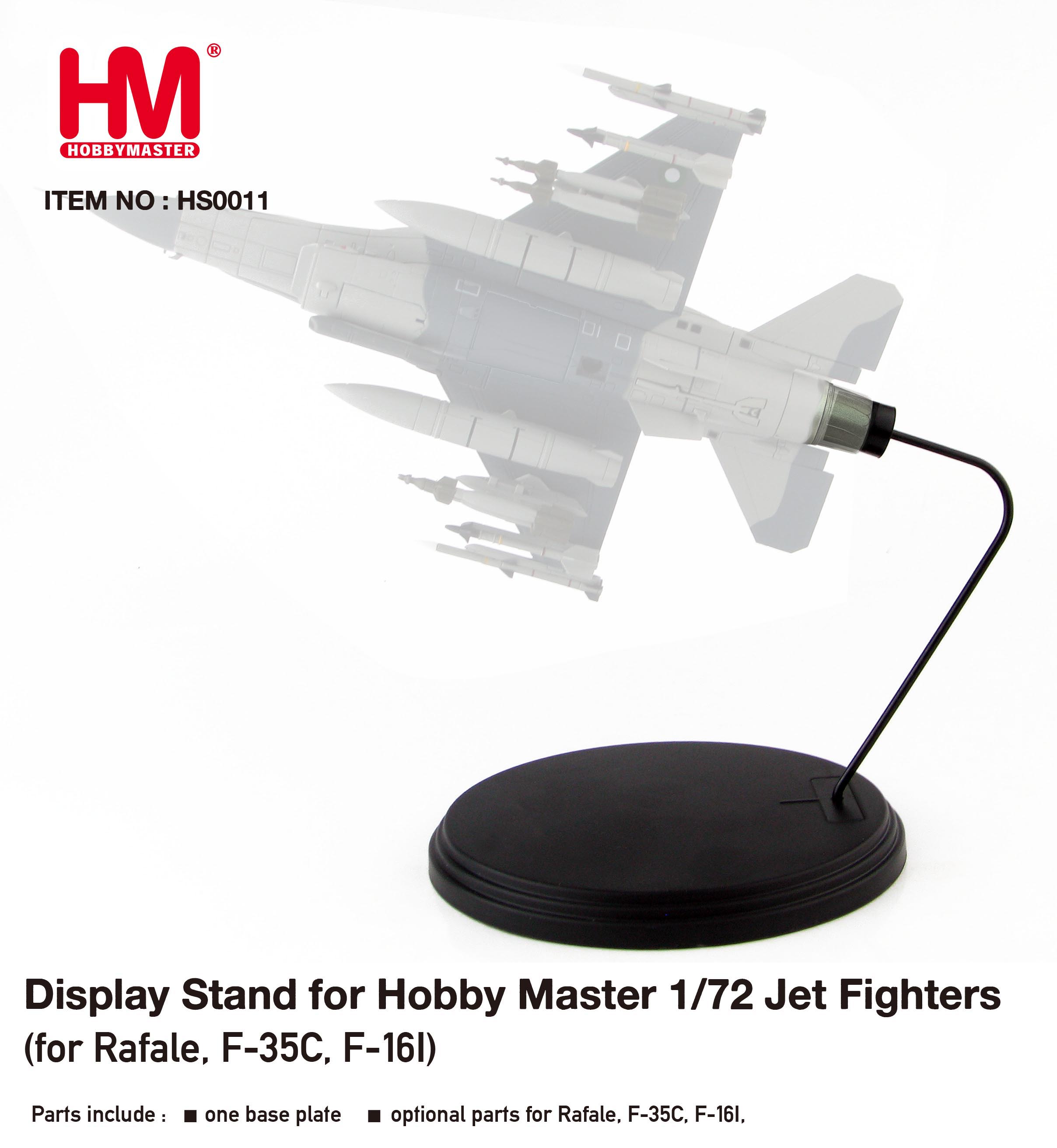 Jet Aircraft Display Stand (for Rafale, F-35C, F-16I)