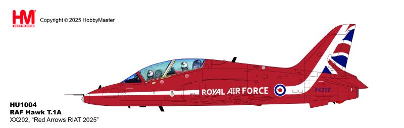 RAF Hawk T.1A XX202, "Red Arrows RIAT 2025"