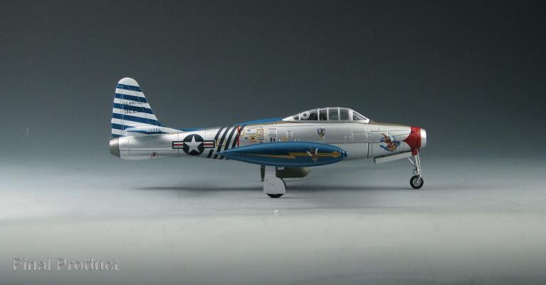 F-84E Thunderjet, Col. Robert Lee Scott Jr., C/O of 36th FBW, Germany, 1952