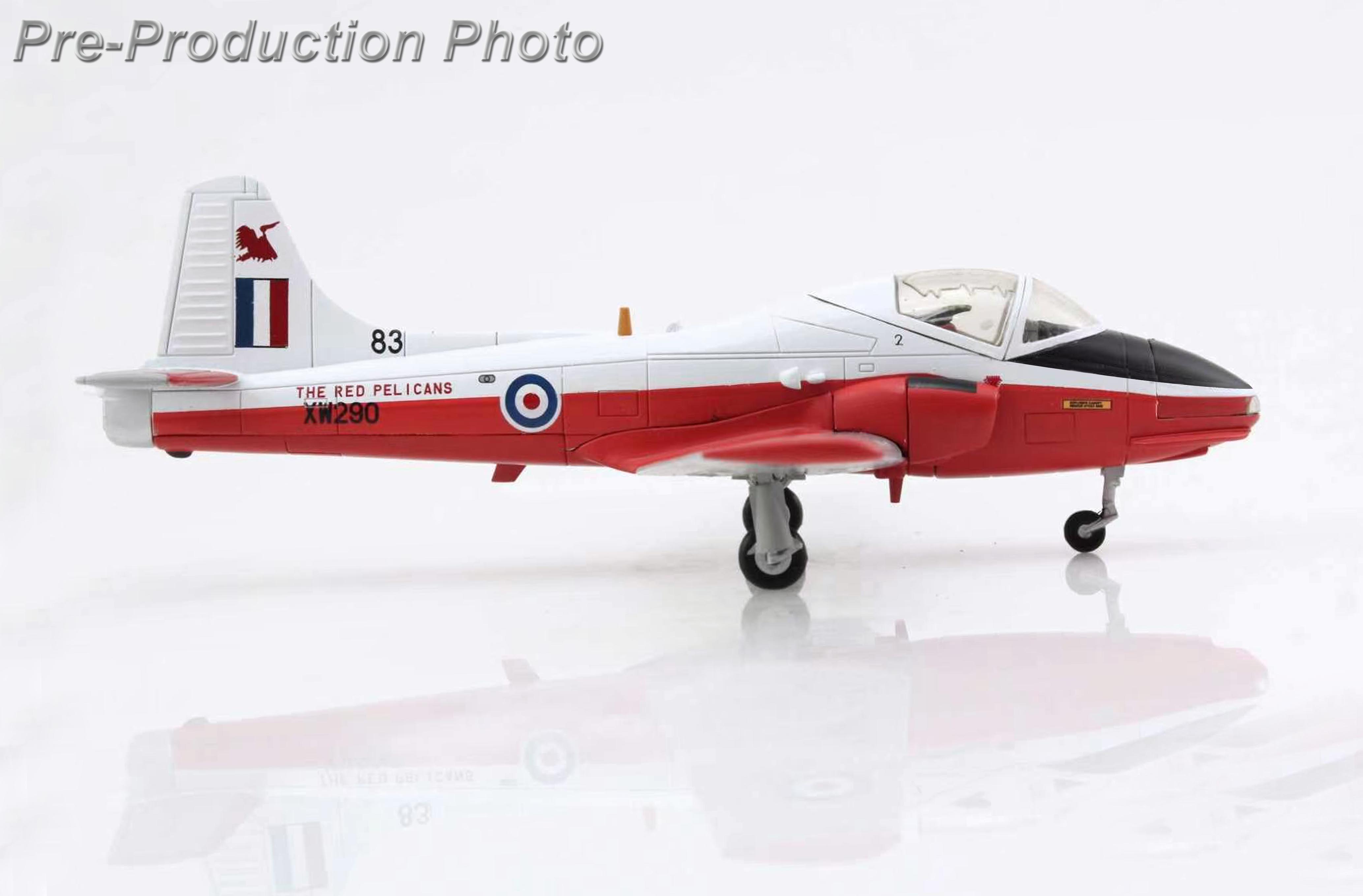 Jet Provost T.5 "Red Pelicans" XW290/83, Central Flying School, RAF ...