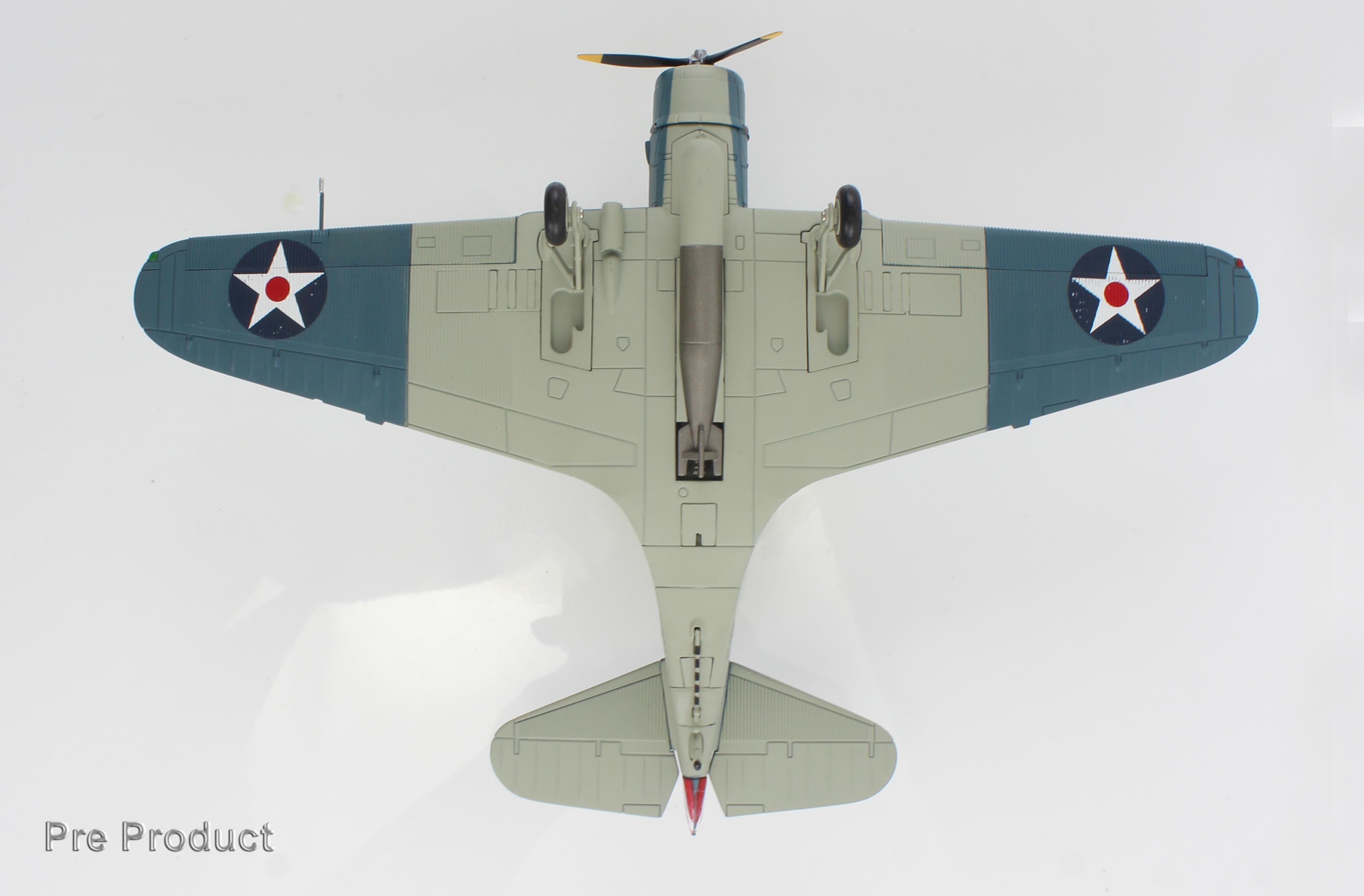 TBD-1 Devastator "Battle of Coral Sea" white T-1, Lt. Cdr. James Brett ...