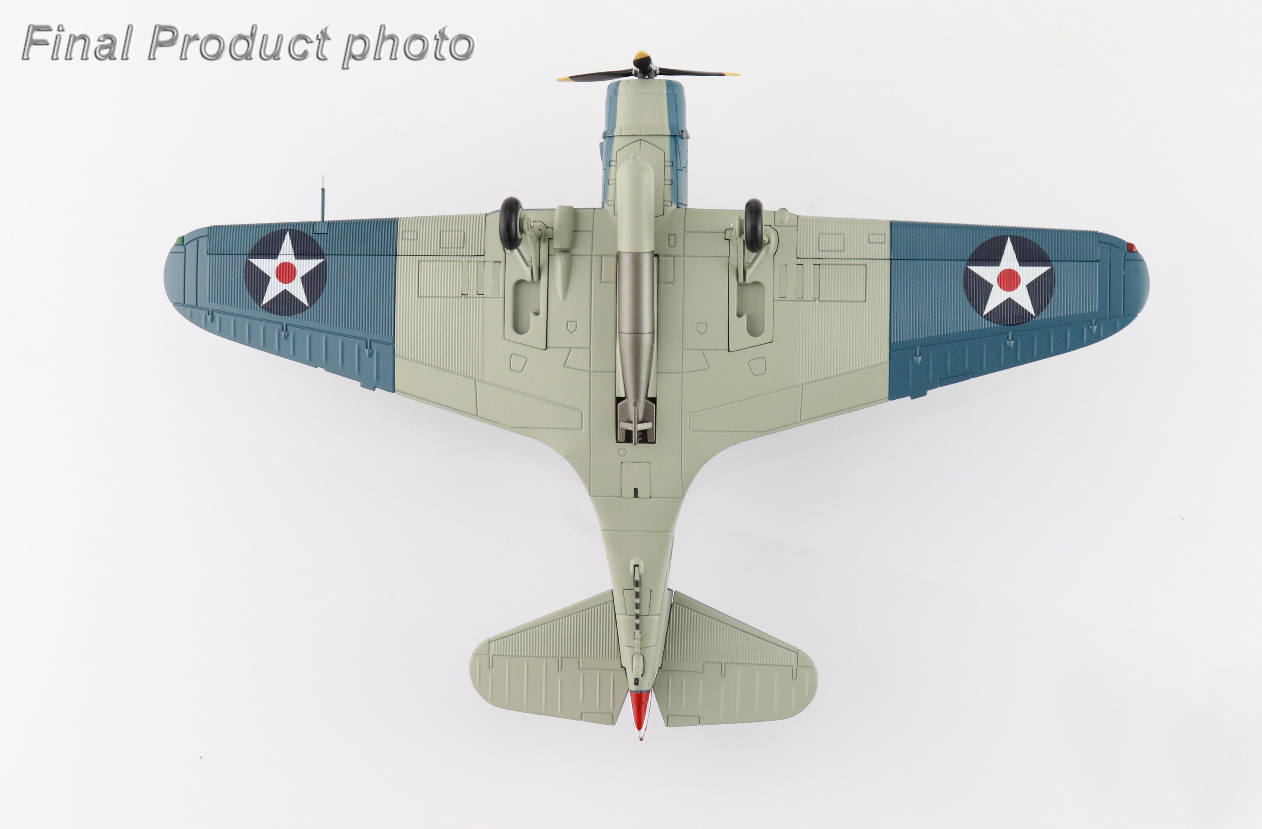 TBD-1 Devastator "Battle of Coral Sea" white T-1, Lt. Cdr. James Brett ...